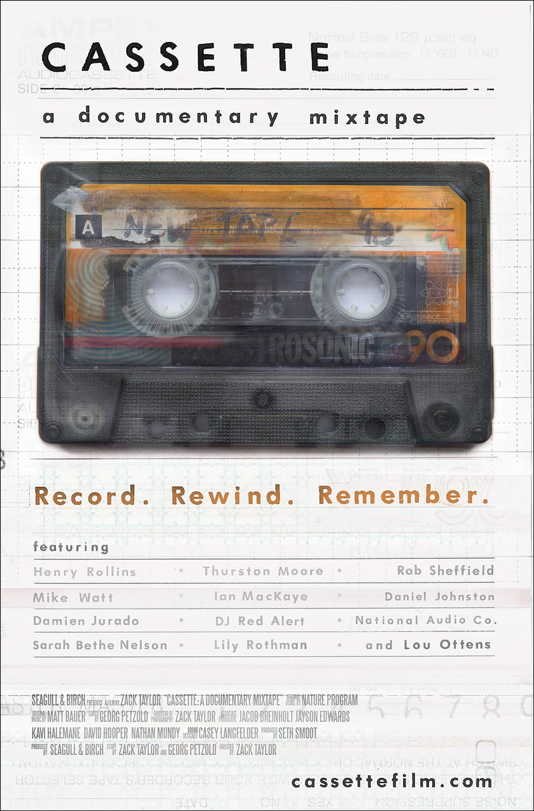 recensie Cassette: A Documentary Mixtape (2016) op Filmofiel.nl